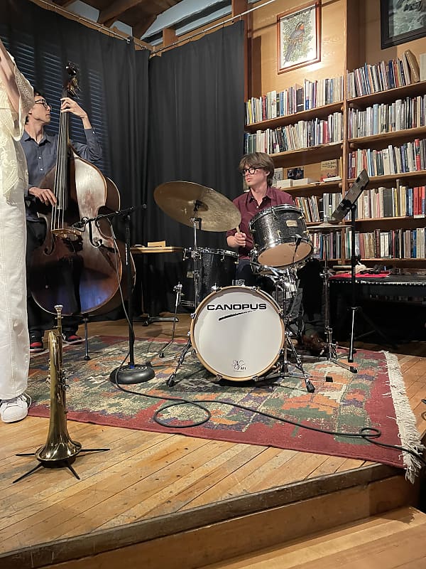 Canopus Neo Vintage NV60-M1 2010s - Black/green sparkle | Reverb