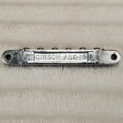 1965 Gibson ABR-1 Tune-O-Matic Bridge - 100% Genuine Vintage | Reverb
