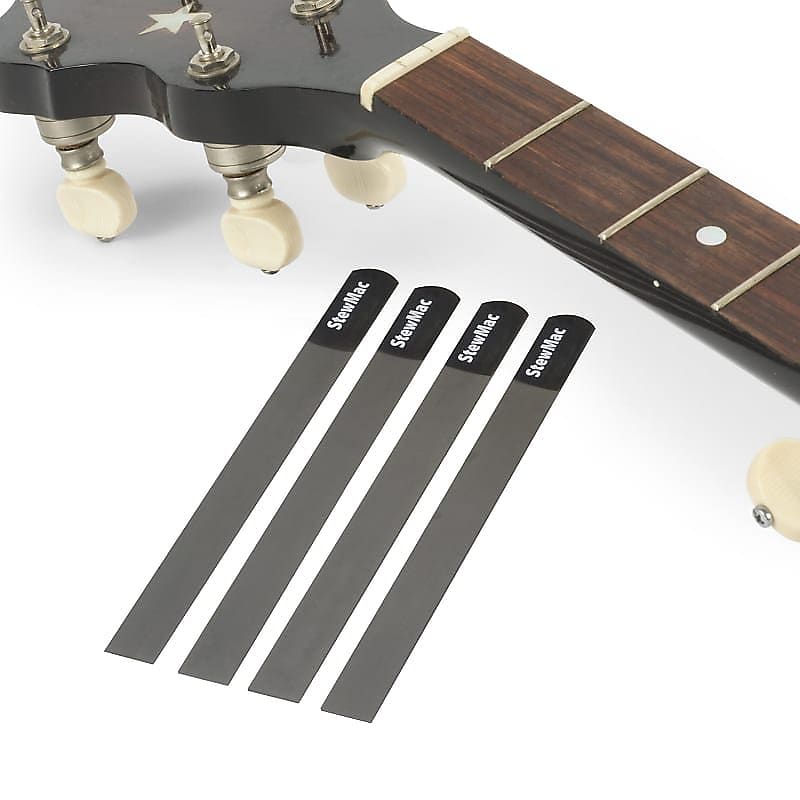 StewMac Gauged Nut Slotting File Set for Banjo, For Light | Reverb