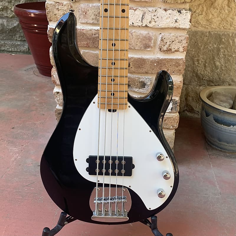 OLP Ernie Ball MM3 Music Man 5-String Bass + Gig Bag | Reverb