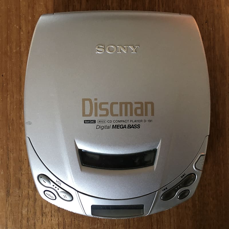 Sony Discman D191 portable / personal CD player - 1992 | Reverb