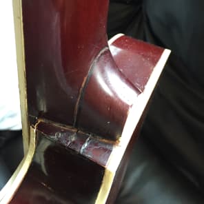 Zim-Gar Vintage Japanese 1960's Hollow body Electric Guitar | Reverb