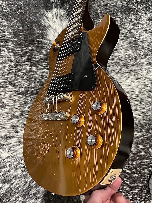 2016 Reliced Gibson Les Paul 50's Tribute Goldtop with Mods | Reverb