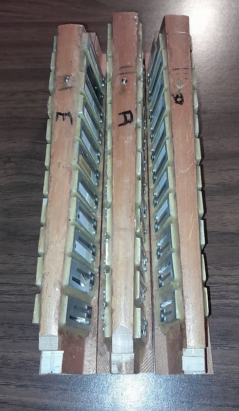 Italian Style Button Accordion EAD Reed Blocks | Reverb