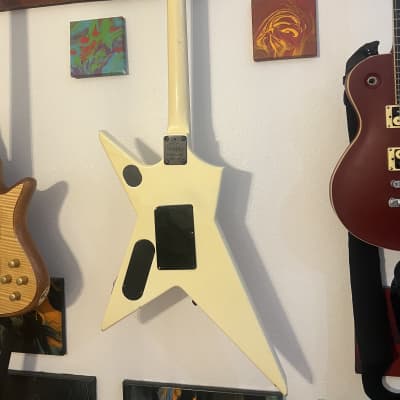 Westone Dimension IV 1984 - White Lightning Bolt w/ OHSC | Reverb