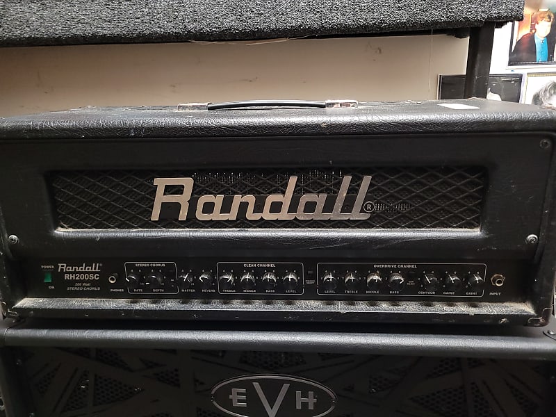 Randall RH200SC 200-Watt Stereo Chorus Guitar Amplifier Head | Reverb