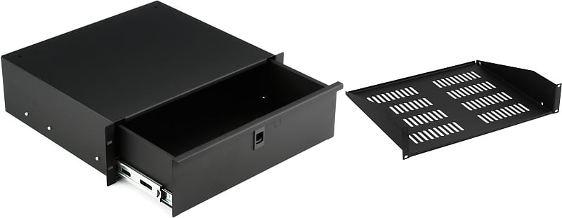 Gator GRW-DRW3 3U Standard Rack Drawer Bundle with Gator | Reverb
