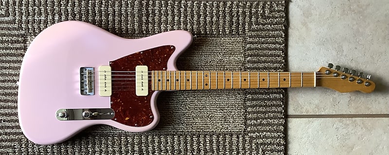 USA Guitars Telemaster/jazzcaster 2011-2013 - Shell pink | Reverb