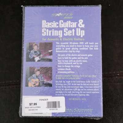 Hal Leonard Starter Series Basic Guitar & String Setup for | Reverb