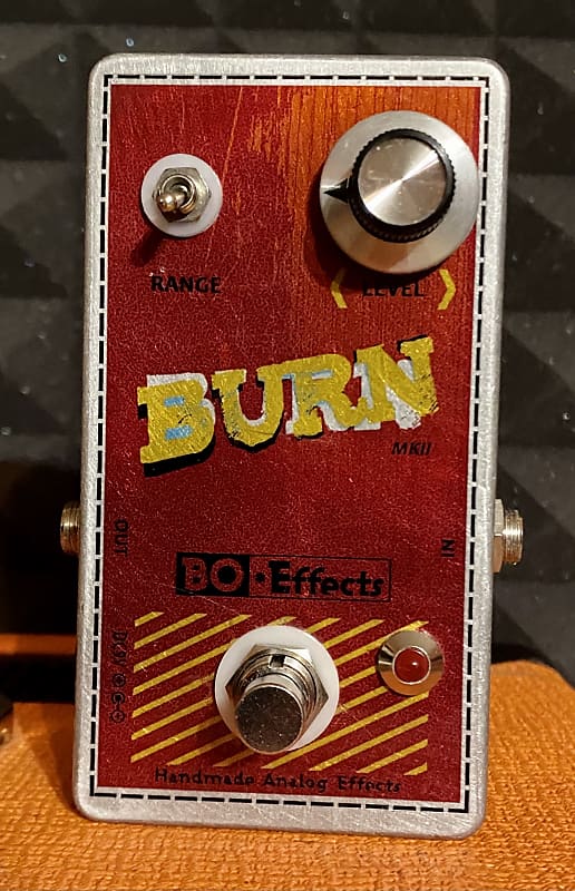 BO- Effects Burn -John Horby Skewes- Treble Boost | Reverb