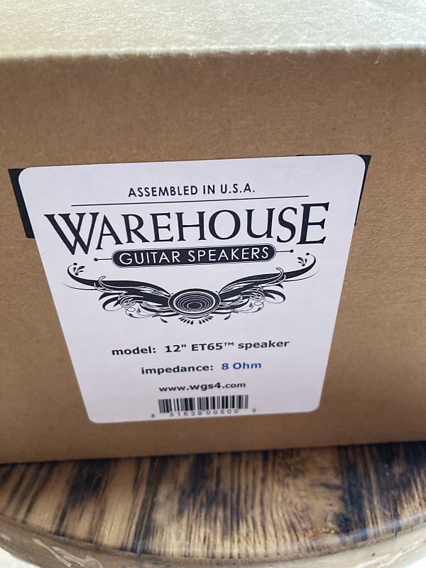 WGS 12" et65 8ohm 2000's | Reverb