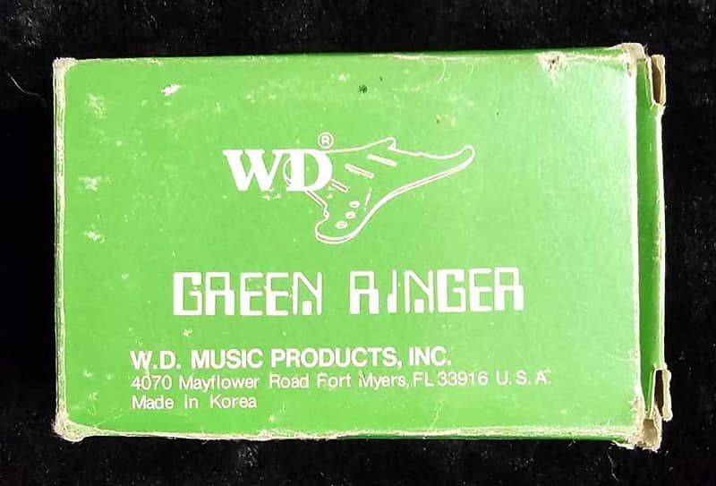 WD Music Green Ringer 1980's - Green | Reverb