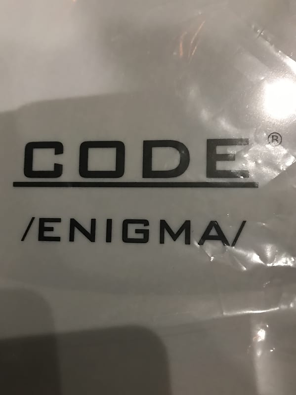 Code Enigma resonant head 22” Smooth white | Reverb