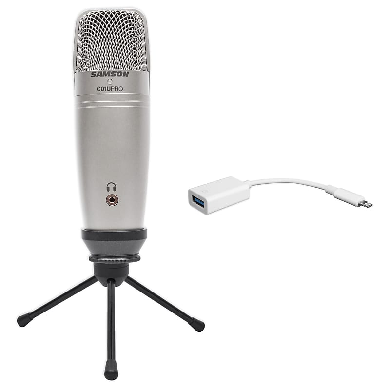 Samson C01U Pro USB Recording Streaming Condenser | Reverb