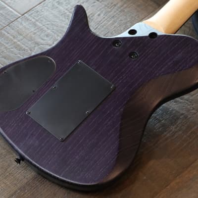 Kiesel Zeus 6 Headless Single-Cut Electric Guitar Purple | Reverb