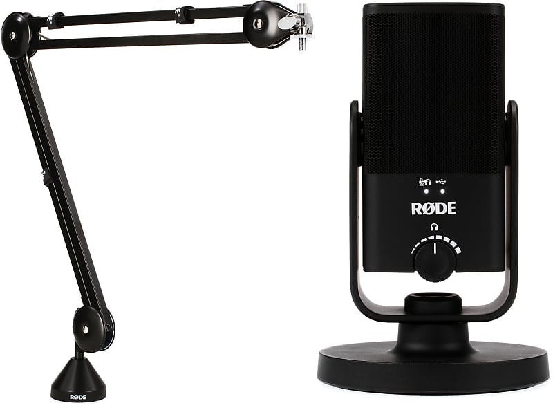 Rode PSA1 Desk-mounted Broadcast Microphone Boom Arm Bundle | Reverb