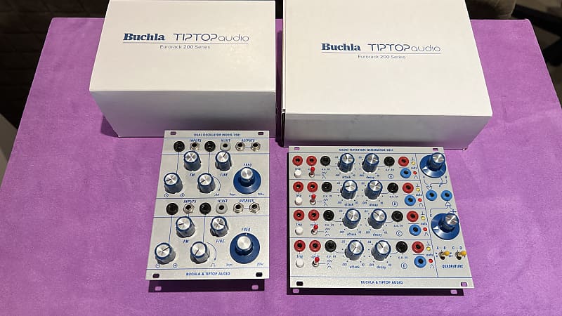 Buchla & TipTop Audio Quad Function Generator 281t and Dual | Reverb