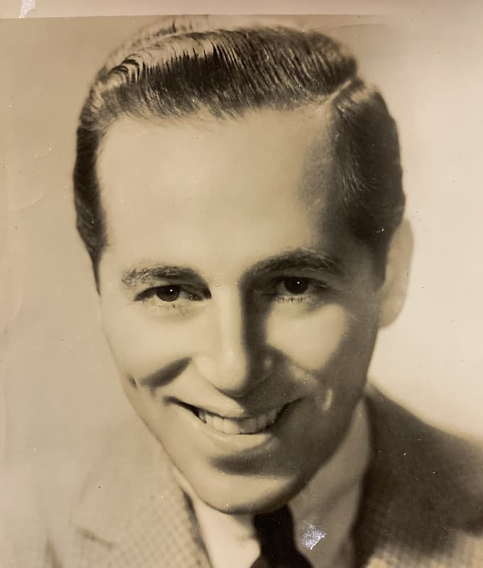 Original Leon Prima press jazz photo MCA 1945 | Reverb