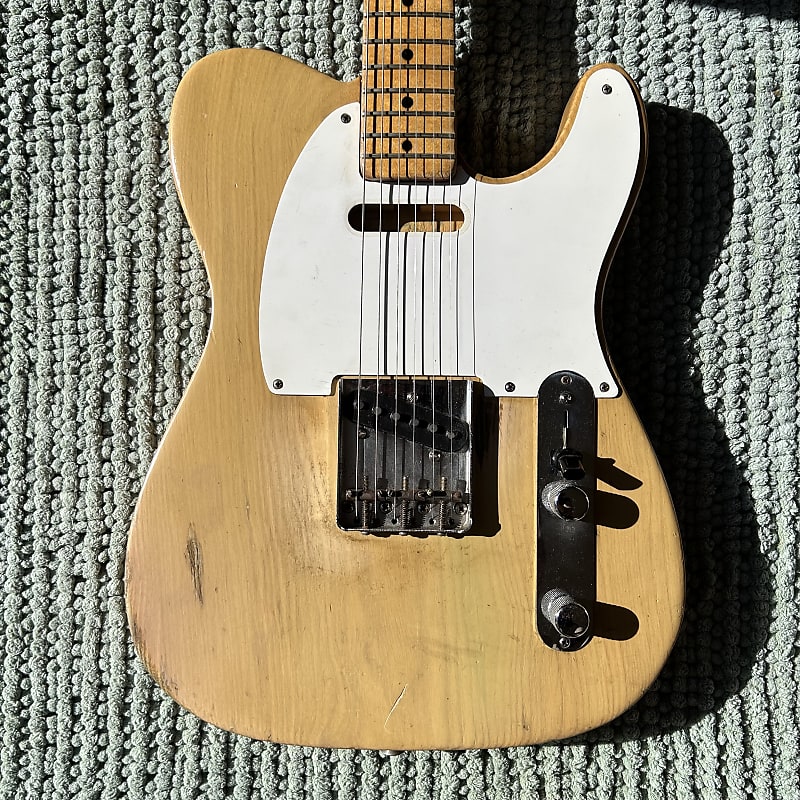 1952/1957 Fender Tele Neck/Esquire Body Partscaster Electric | Reverb