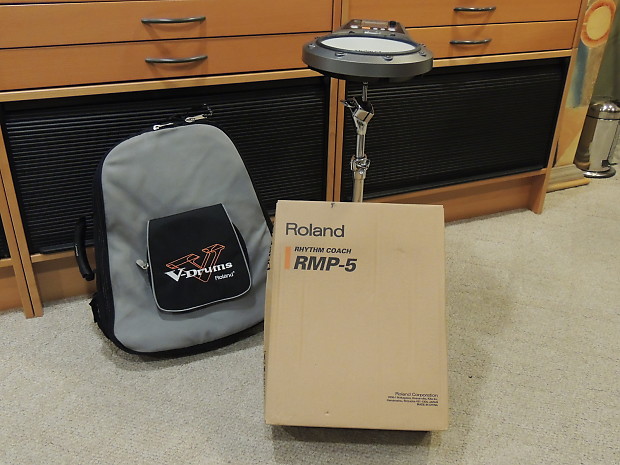 Roland RMP-5 Rhythm Coach in original box with Stand and Case | Reverb