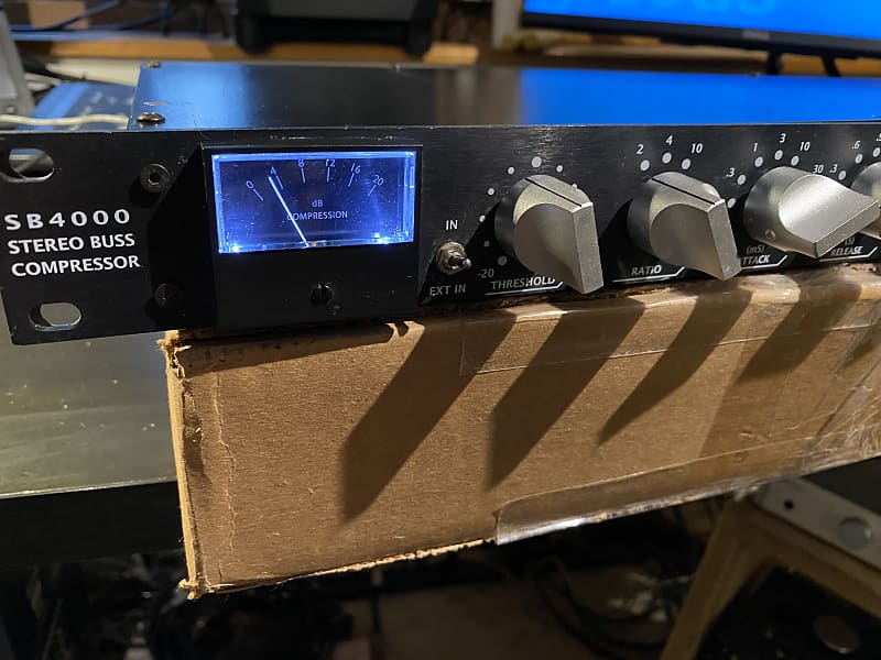 Serpent Audio SB4000 Stereo VCA Buss Compressor 2010s - Black | Reverb