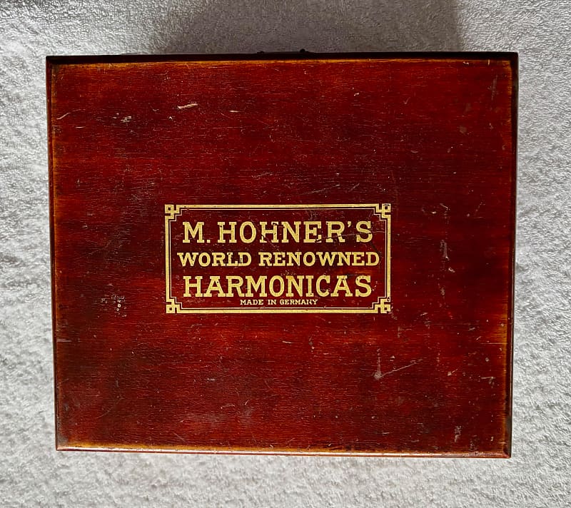 Hohner Harmonica Display Box 1930's - 1940's ? - Wood | Reverb