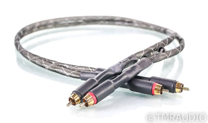 Synergistic Research Alpha Sterling AS RCA Cables; 1m Pair; | Reverb