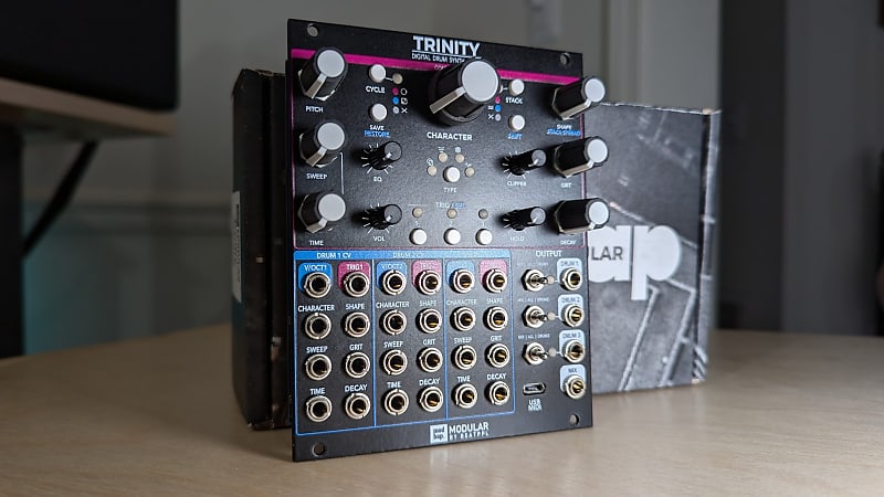 Modbap Modular Trinity 3-Channel Digital Drum Synth Array | Reverb