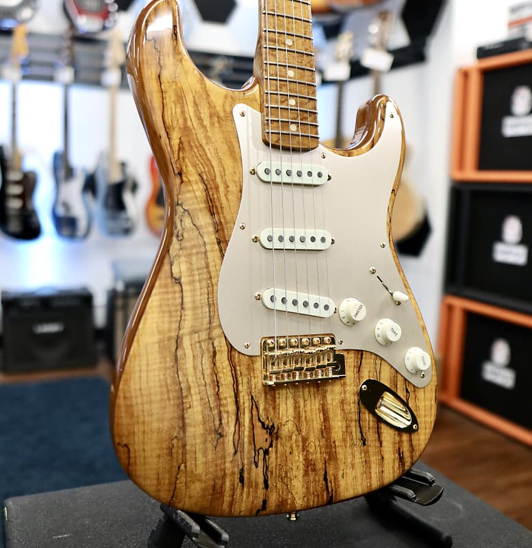 Fender Custom Shop WW10 Spalted Maple Stratocaster NOS 2018 | Reverb
