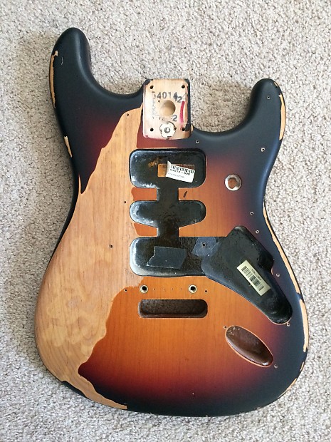 2011 Fender USA Standard Stratocaster Alder BODY - Sunburst - | Reverb