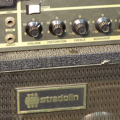 1984 STRADOLIN MODEL 566 GUITAR AMP MULTIVOX COMBO AMPLIFIER | Reverb