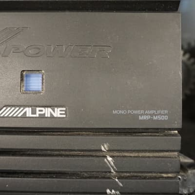 Alpine MRP-500 Mono Power Amplifier 500 Watts | Reverb