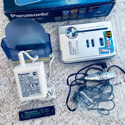 [RARE FULL SET] Panasonic SX56 Walkman Cassette Player, NEAR | Reverb