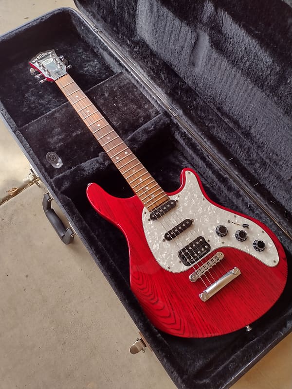 Beautiful Washburn WM200 Custom Shop U.S.A. Translucent Red | Reverb