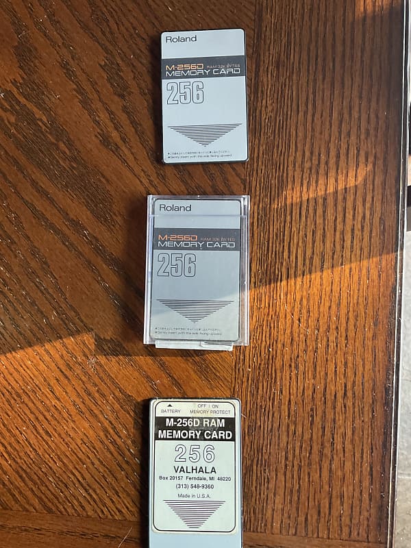 Roland M256d RAM card for D-50, JD-990, R-8, JV-1080 etc. | Reverb