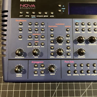 Novation Nova Desktop Synthesizer | Reverb