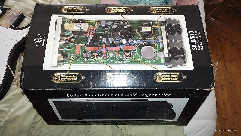 Universal Audio Solo 610 Box and manuals | Reverb