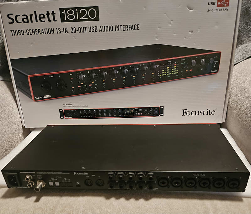 Focusrite Scarlett 18i20 3rd Gen USB Audio Interface 2019 - | Reverb