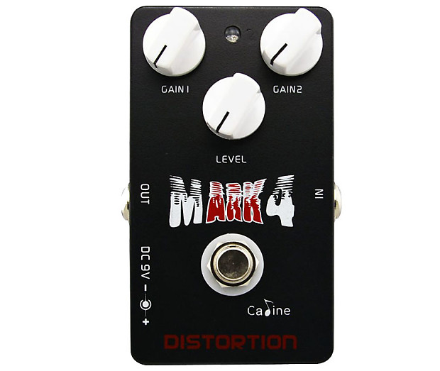 Caline Mark 4 Distortion Dual Gain Option Blend Powerful | Reverb UK