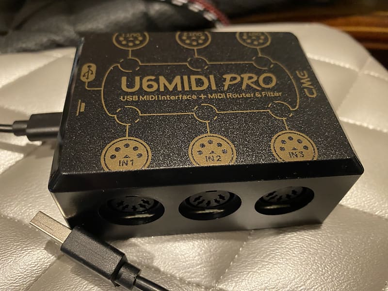 CME U6MIDI Thru Hub Mapper Router | Reverb