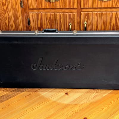 Jackson 2001 USA Y2KV Dave Mustaine Pearl Black Guitar w/OHSC | Reverb