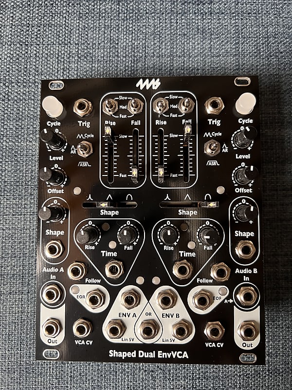 4MS Shaped Dual EnvVCA Envelope + VCA 2023 - Black MINT! Like | Reverb