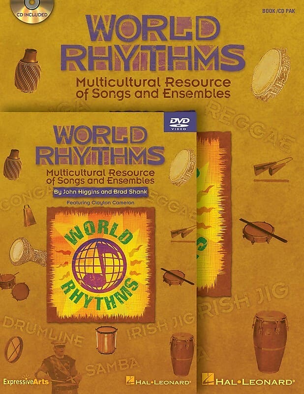 World Rhythms Classroom Kit Book/CD/DVD | Reverb