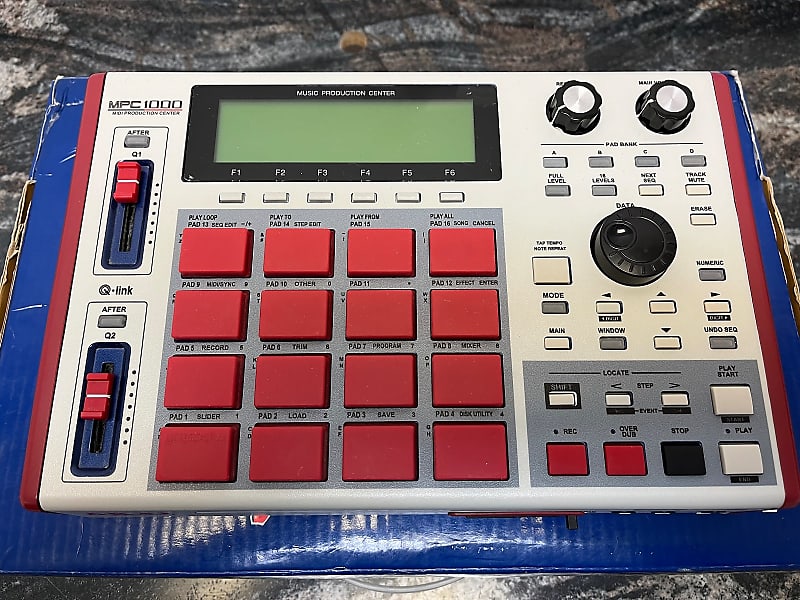 Custom Akai MPC 1000 (new pads and sensors, 140 Gig hard | Reverb