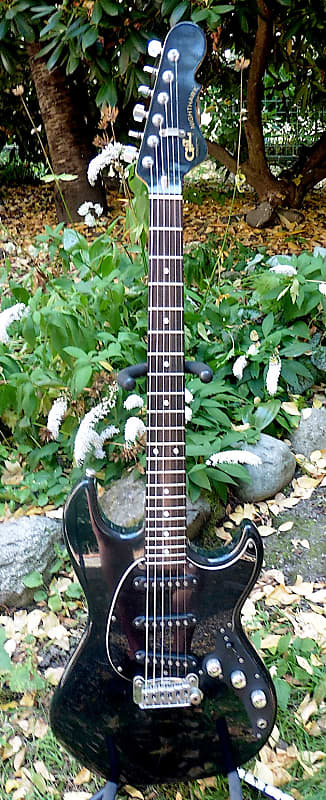 Rare G&L Nighthawk 1983 Black All Original w OHSC 1 Owner | Reverb