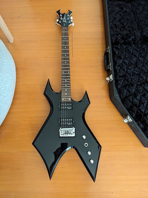 BC Rich Warlock Platinum Series ~2000 - Black | Reverb