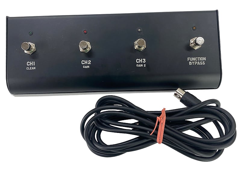 Randall 4 Button MIDI Foot Switch & MIDI cable | Reverb
