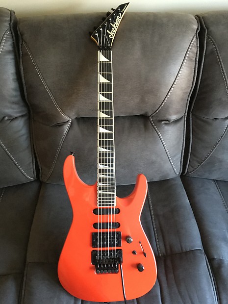 Jackson Fusion pro 1990 red metallic | Reverb