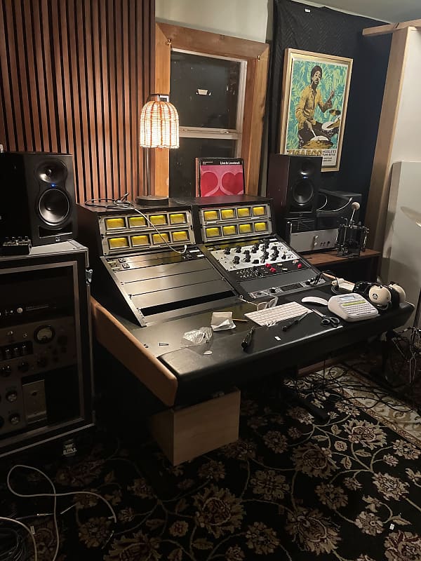 Custom Argosy Console with Vintage VU Meters McCurdy | Reverb