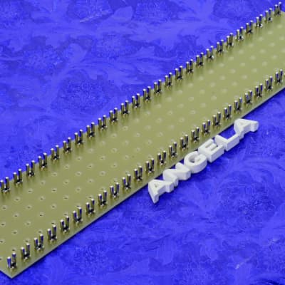 Forked Turret Terminal Board For Tube Audio Projects, Yellow | Reverb